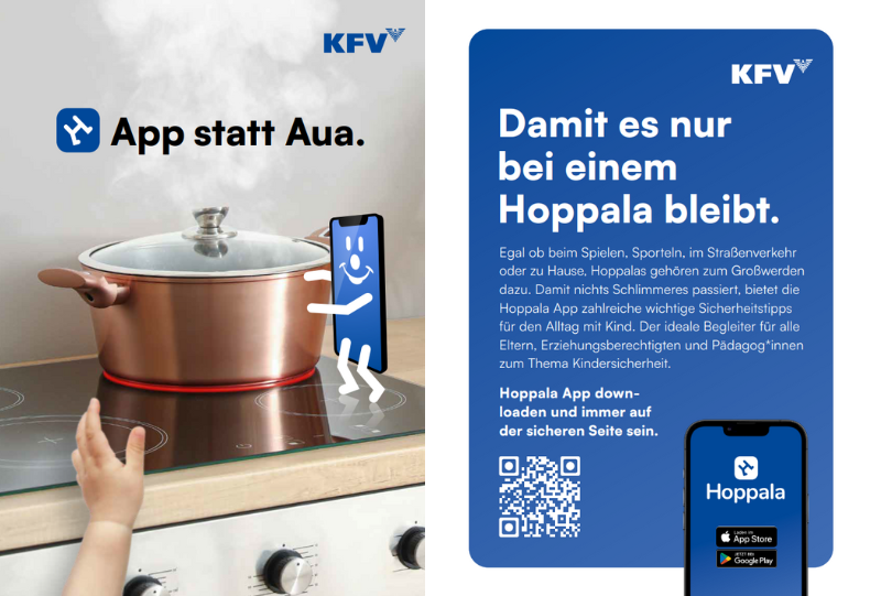 Die neue KFV Hoppala App – Risikobegleiter für Eltern & Erziehungsberechtigte - KFV - Kuratorium ...